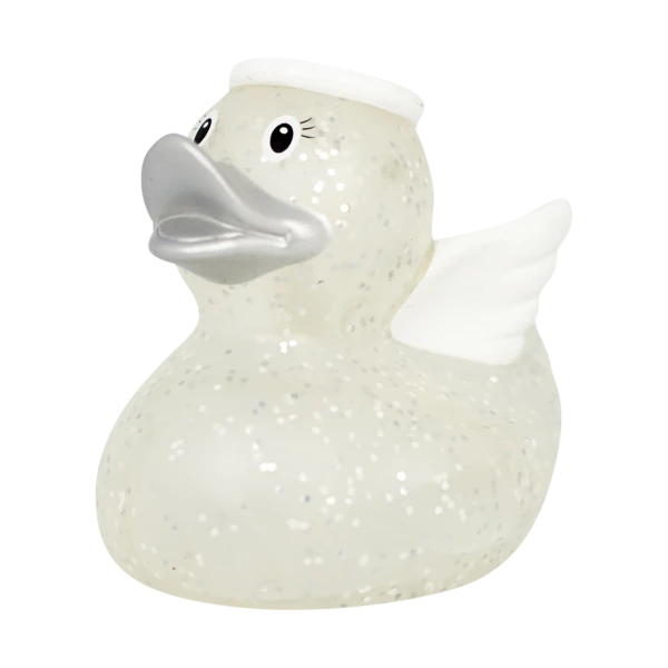 Glitter Angel Rubber Duck – The Venice Duck Store